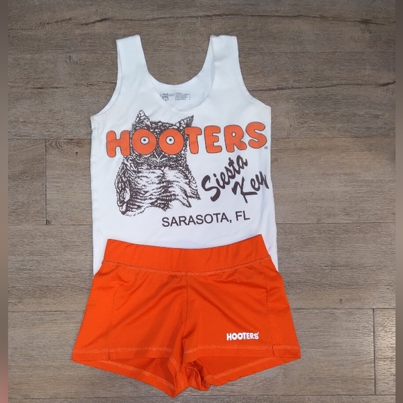 Hooters | Shorts | Hooters Girl Uniform Set Sxs | Poshmark